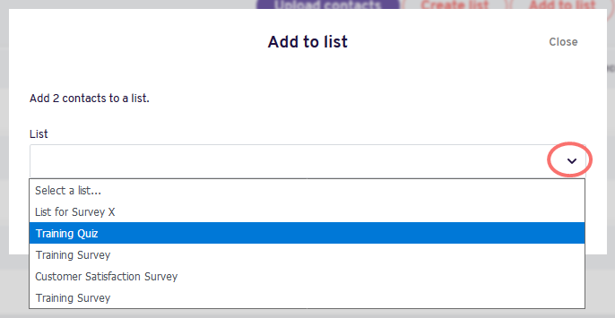 Creating your Contact List : Pointerpro