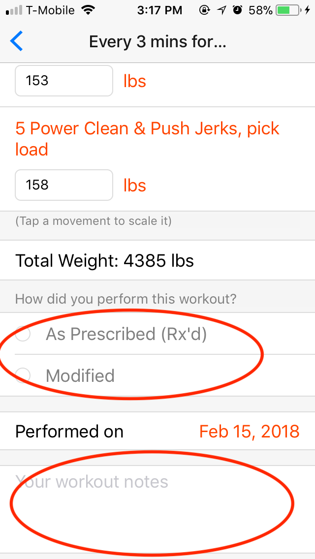 Logging a result: Using the Calendar (WEB & APP) : btwb