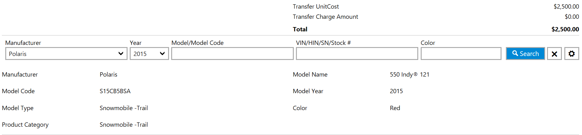 Dx1 Major Unit Transfer Out Process : DX1