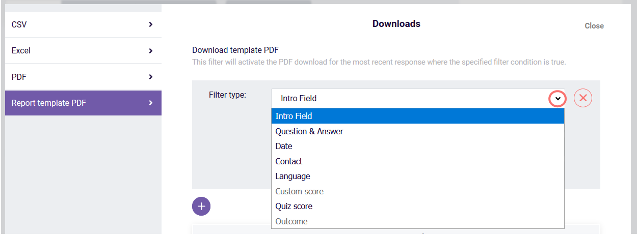 Download your Results : Pointerpro