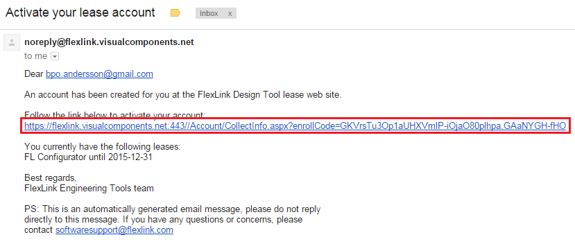 Lease management for users : Software Support