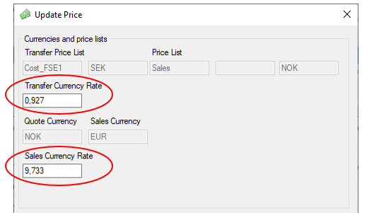 Currencies and Exchange Rates : Software Support