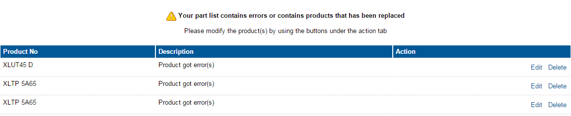 Import part list from file : Software Support