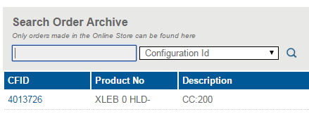 Configurations : Software Support