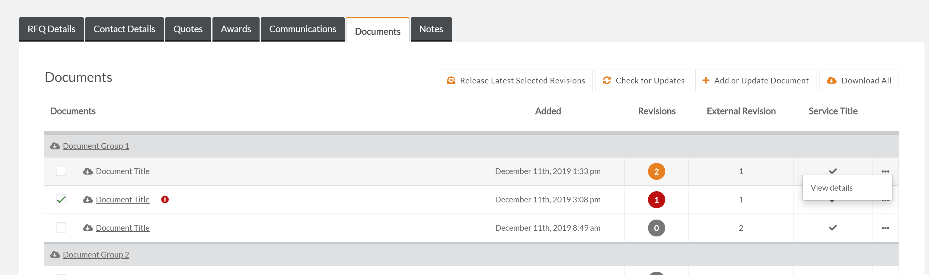 Introducing Aconex document integration | Felix Organisation Help Centre