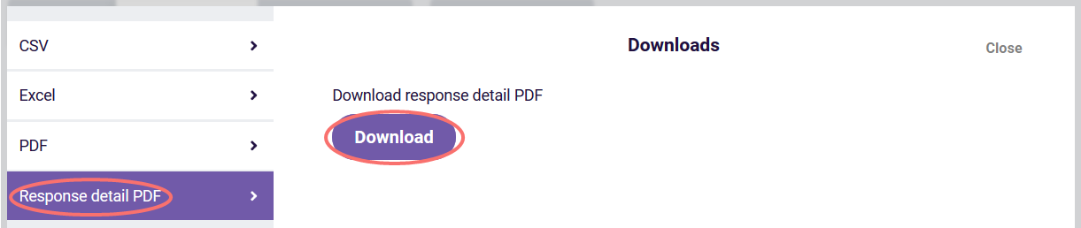 Download your Results : Pointerpro