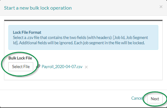 Help - How to bulk lock/unlock jobs