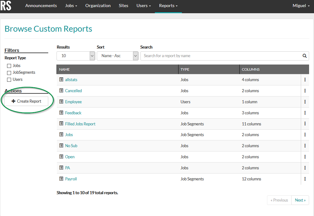Help - How to create an employee approvers report