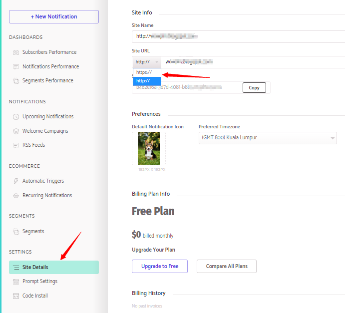 Wix Installation : Subscribers