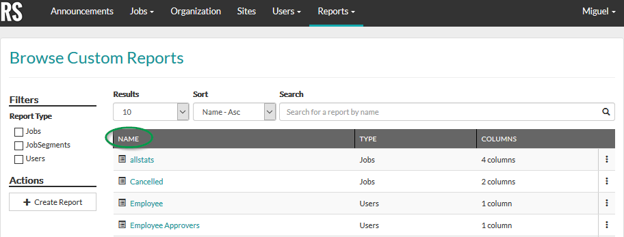 Help - How to run a custom report