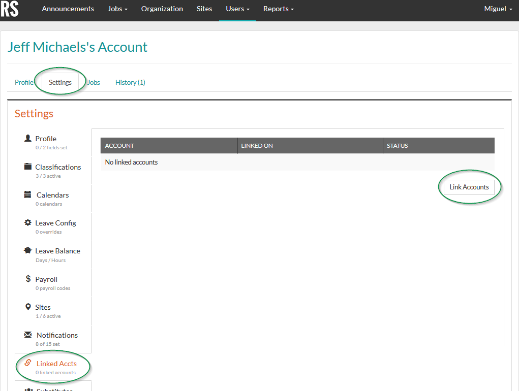 Help - How to create a linked account