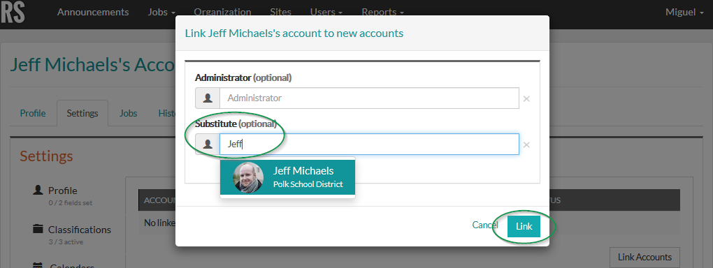 Help - How to create a linked account