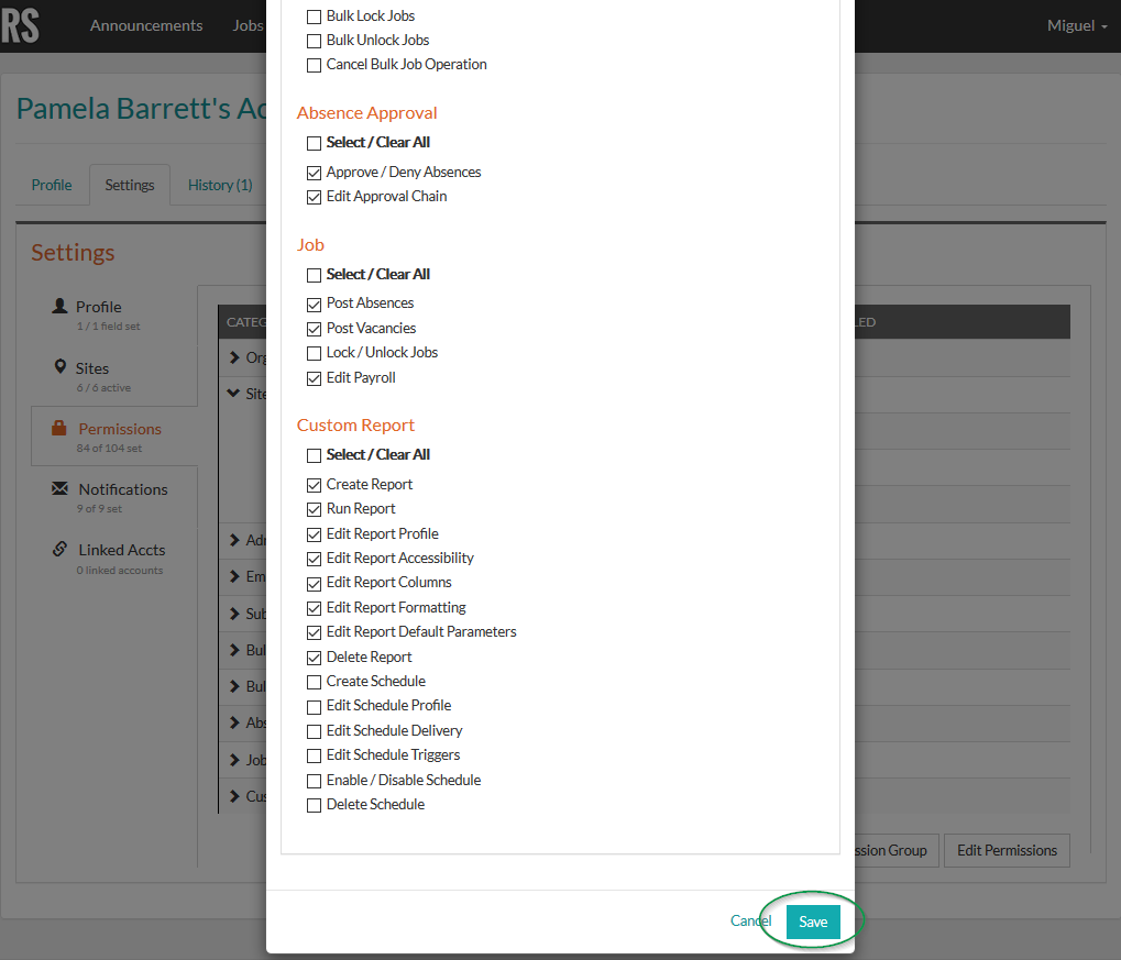 Help - How to edit administrator permissions