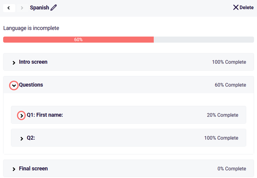 Multiple languages : Pointerpro