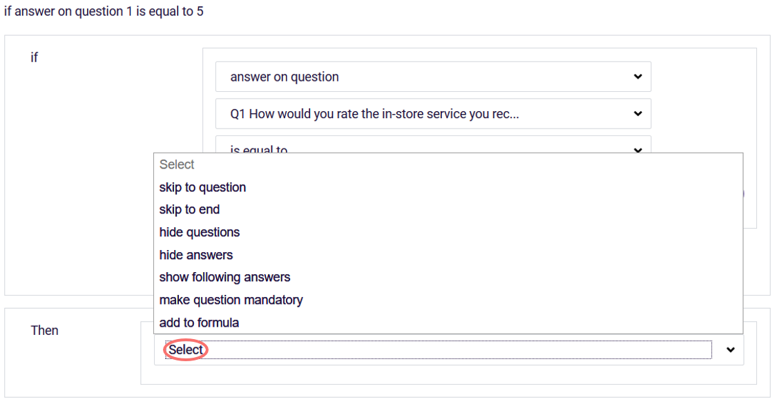 Question Logic : Pointerpro