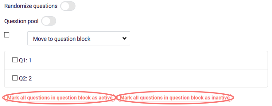 Question grouping & Question blocks : Pointerpro
