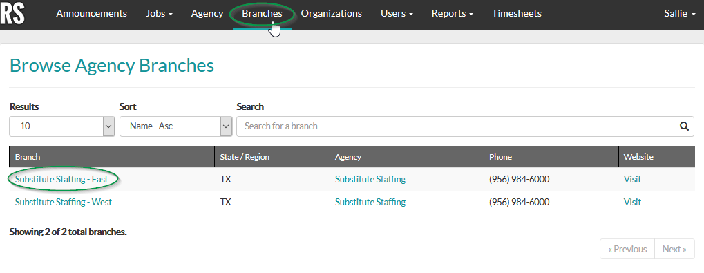 Help - How to edit your branch profile(s)