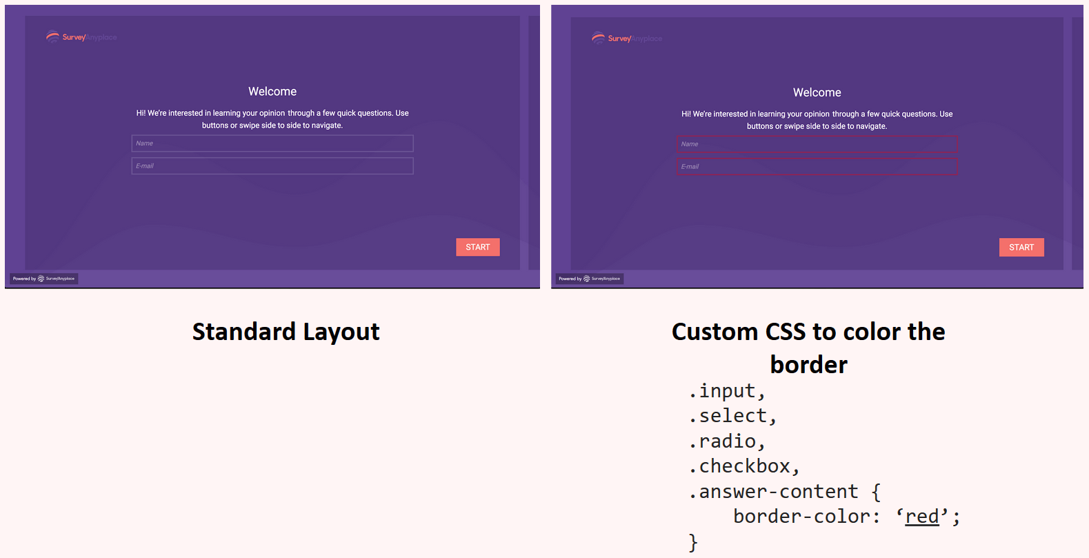 Custom CSS : Pointerpro