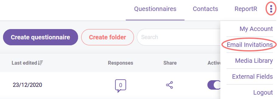 Email Invitations : Pointerpro