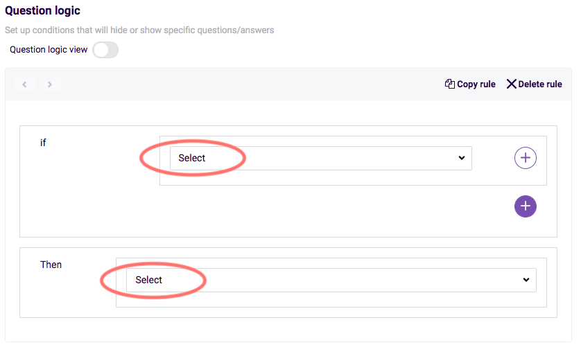 How to fix 'Rule contains empty field(s)' error? : Pointerpro