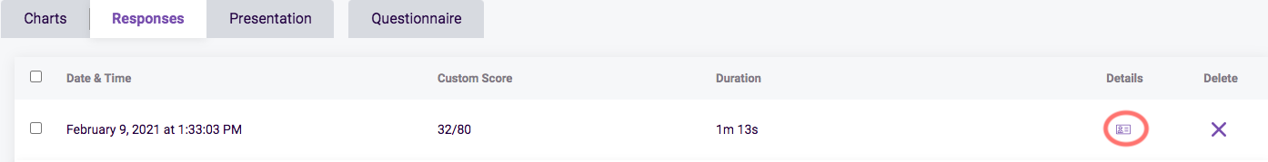 Download your Results : Pointerpro