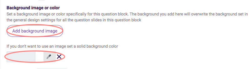 Question grouping & Question blocks : Pointerpro