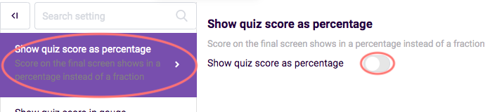 Overview of quiz features : Pointerpro