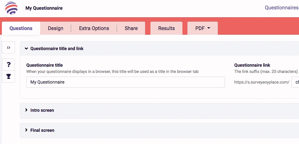 Text Choice : Pointerpro