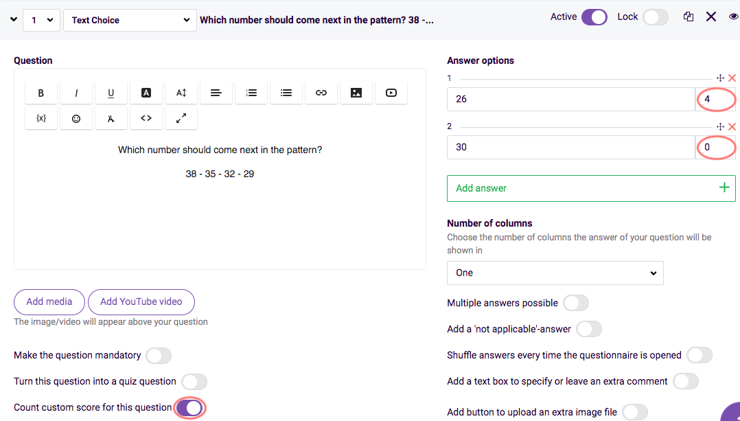 Formula Ranking Table : Pointerpro