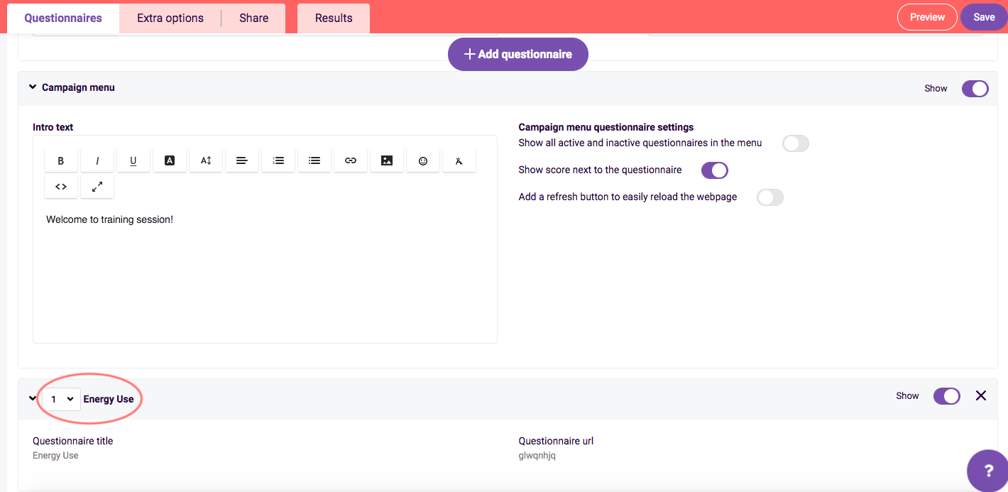How to create a campaign : Pointerpro
