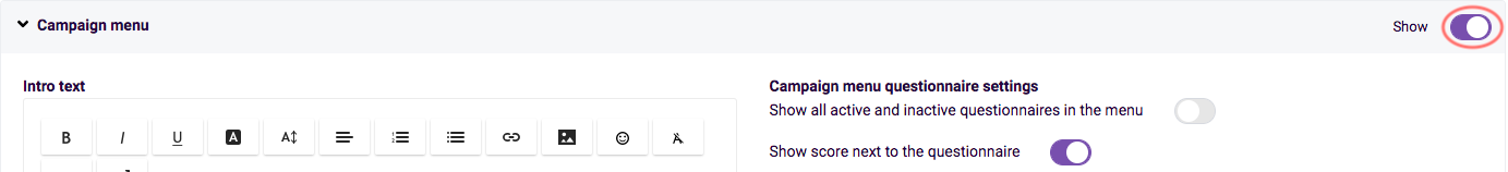 How to create a campaign : Pointerpro
