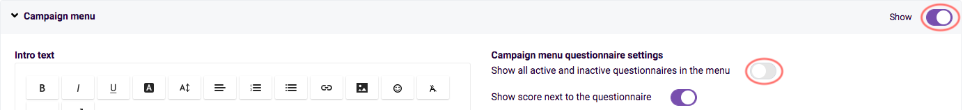 How to create a campaign : Pointerpro