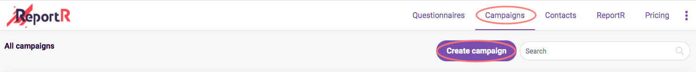 How to create a campaign : Pointerpro