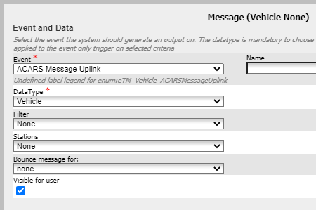 ACARS : N-Ops & Crew