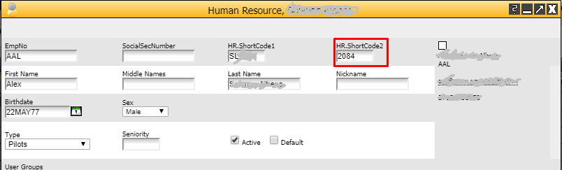 Import Data : N-Ops & Crew
