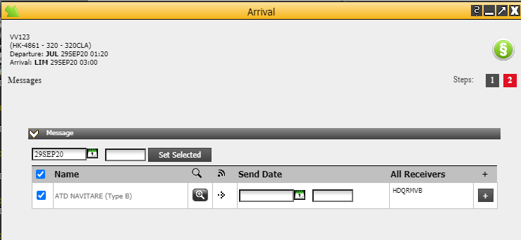 Arrival : N-Ops & Crew