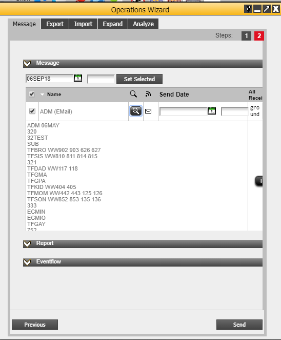 Operations Wizard : N-Ops & Crew