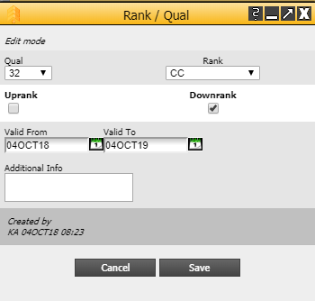 Working with crew complements : N-Ops & Crew