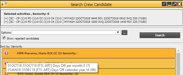 Search Crew Candidate : N-Ops & Crew