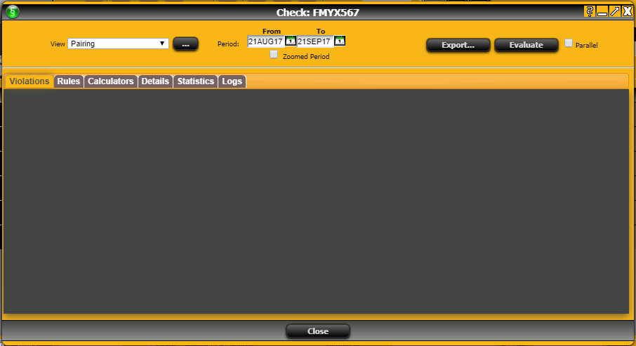 Miscellaneous Check : N-Ops & Crew