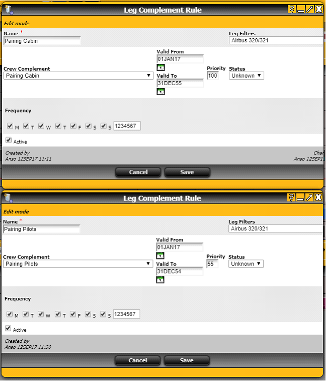 Split Composition Mode : N-Ops & Crew