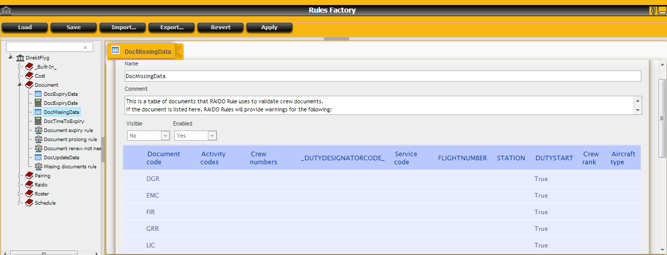 Expiry concept : N-Ops & Crew