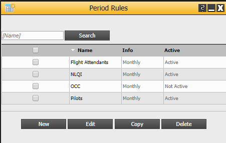 Period Rules : N-Ops & Crew