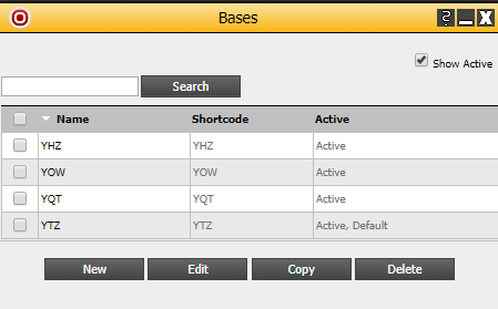 Bases : N-Ops & Crew