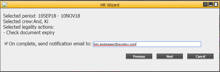 HR Wizard : N-Ops & Crew