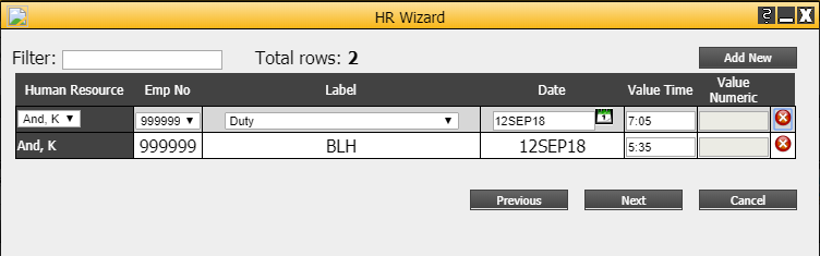 HR Wizard : N-Ops & Crew