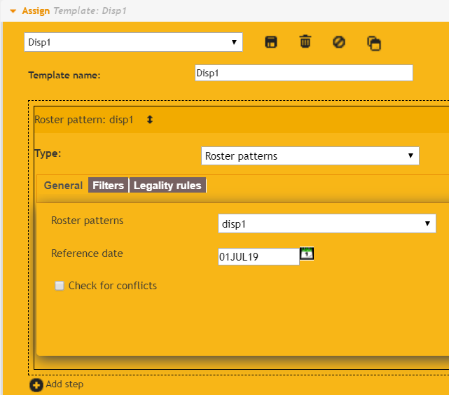 Roster Patterns : N-Ops & Crew