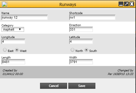 Runways : N-Ops & Crew