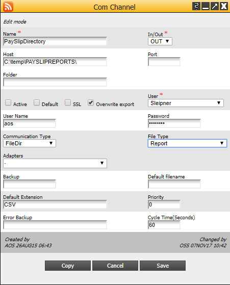 Com Channels : N-Ops & Crew
