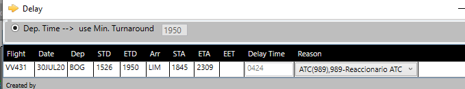 Setup Parameters : N-Ops & Crew